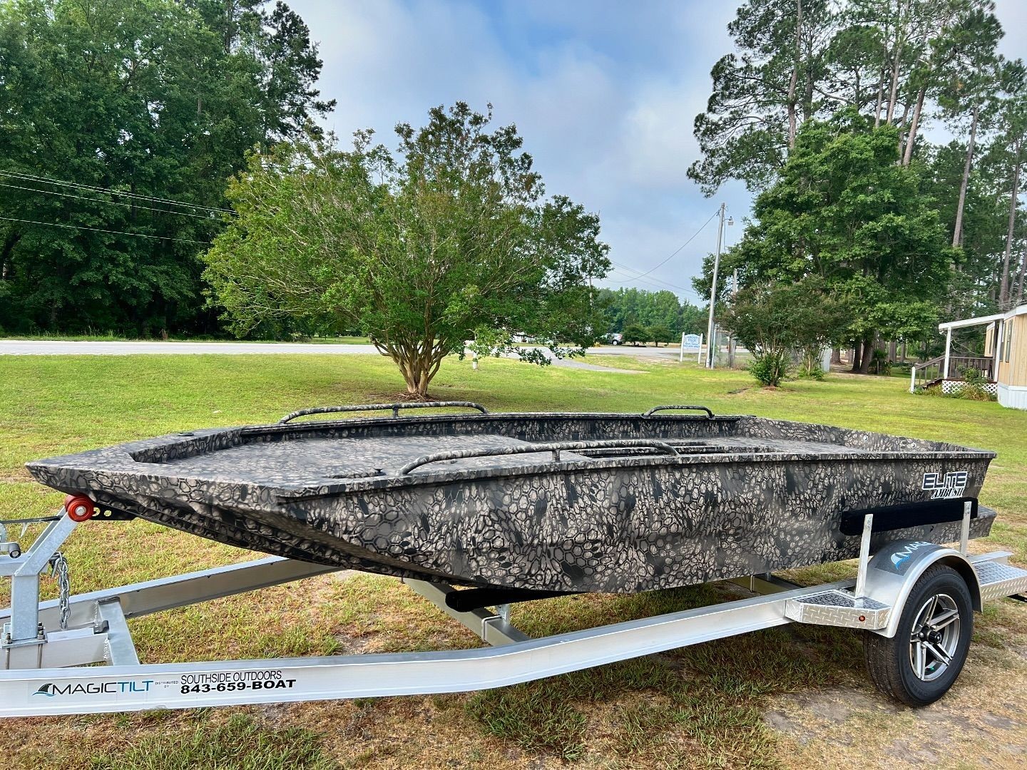 Skiff Boat Trailers Florida by Magic Tilt